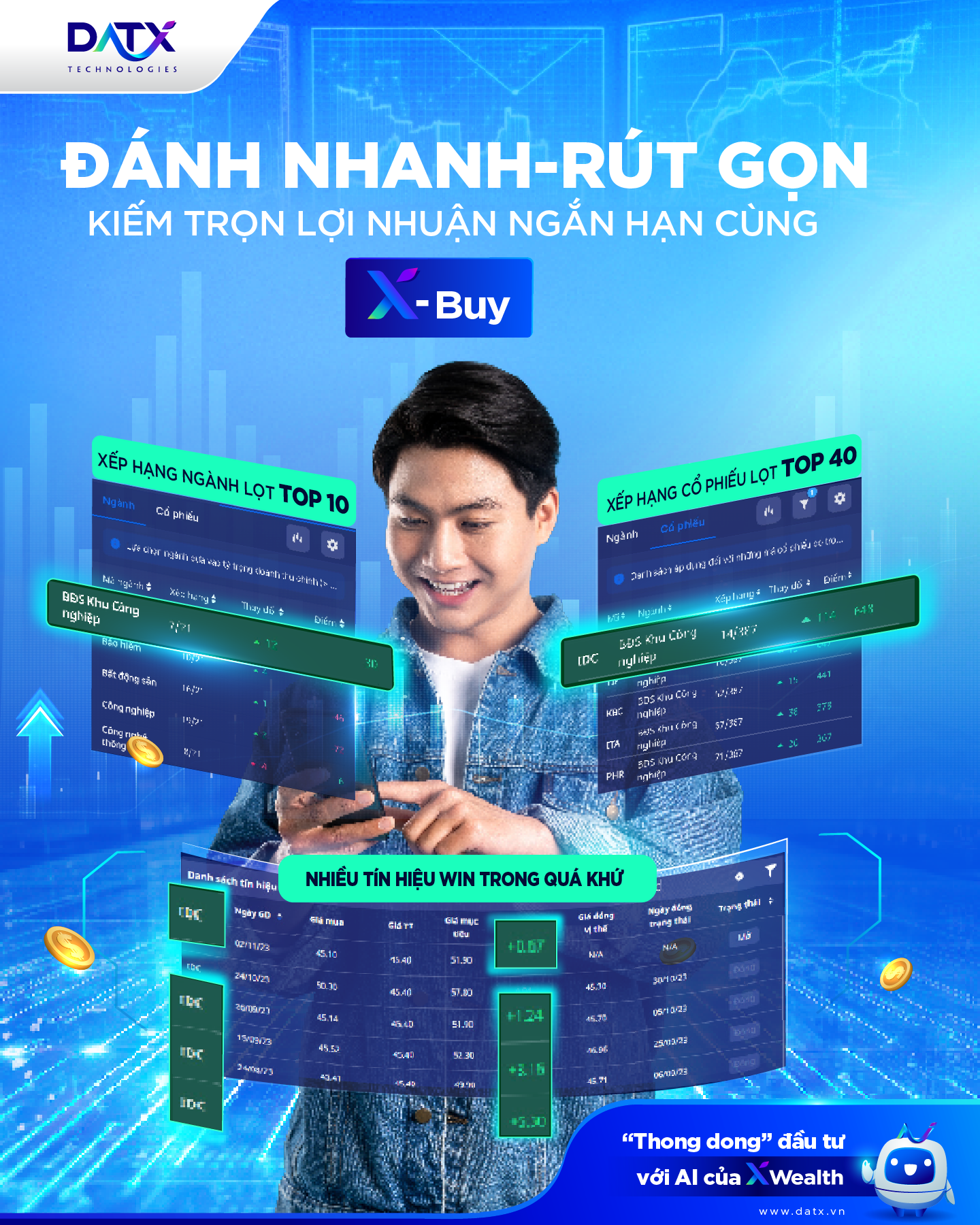 Sản phẩm dành cho khách hàng cá nhân - DATX Technologies
